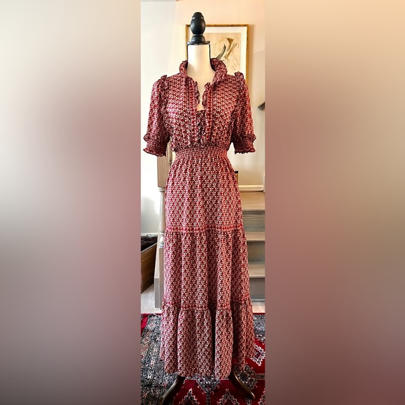 Max Studio | Dresses | Max Studio Tiered Ruffle Maxi Dress | Poshmark